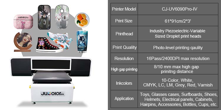 10-color, Photo-level 6090 UV Printer with RICOH /EPSON F186000(DX5 ...